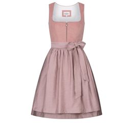 N&uuml;bler N&Uuml;BLER Damen Dirndl "Dirndl mini Kim", orange, Gr. 44, Obermaterial: 100% Polyester PES., Kleider