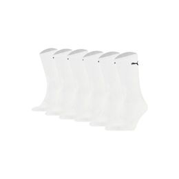 Puma Herren Kurzsocken "Socken 6er Pack", Gr. 47, wei&szlig;, Obermaterial: 74% Baumwolle CO. 21% Polyester PES. 3% Polyamid PA. 2% Elasthan EL., Socken