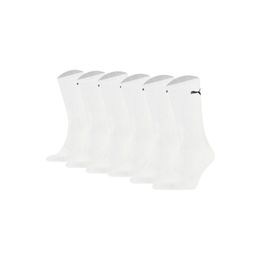Puma Herren Kurzsocken "Socken 6er Pack", Gr. 35, wei&szlig;, Obermaterial: 74% Baumwolle CO. 21% Polyester PES. 3% Polyamid PA. 2% Elasthan EL., Socken
