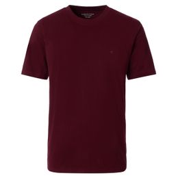 Casamoda Herren T-Shirt "Casamoda T-Shirt uni"dunkelrot, Gr. L, 100% Baumwolle, Shirts