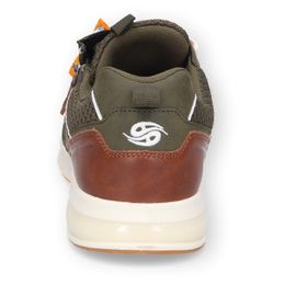 Herren Sneaker, Dockers by Gerli, Gr. 46, gr&uuml;n, Synthetik, Textil, Schuhe, Freizeitschuh, Schn&uuml;rschuh, komfortabler Schuhweite G (=weit)