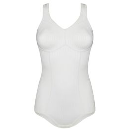 SuSa Damen Body "Body ohne Bügel Cremona", Gr. 90, weiß, Stoff, Obermaterial: 68% Polyamid PA. 32% Elasthan EL., Bodys