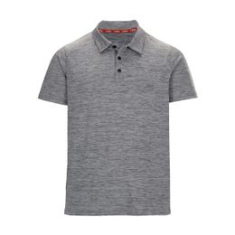 Killtec Herren Poloshirt "MN PL SHRT", grau, Gr. S, Obermaterial: 94% Polyester, 6% Elasthan, Shirts, Feuchtigkeitstransportierendes,