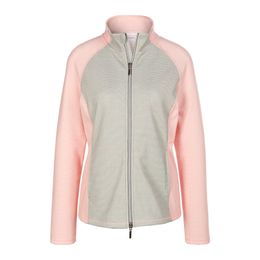 Madeleine Mode MADELEINE Damen Outdoorjacke "Jacke Jacke im Colourblocking-Stil", grau, Gr. 38, Obermaterial: 70% Polyester PES. 27% Baumwolle CO. 3% Elasthan EL.,
