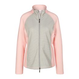Madeleine Mode MADELEINE Damen Outdoorjacke "Jacke Jacke im Colourblocking-Stil", grau, Modern, Gr. 40, Obermaterial: 70% Polyester PES. 27% Baumwolle CO. 3%