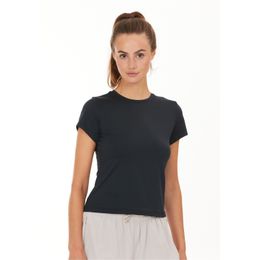 ENDURANCE ATHLECIA ATHLECIA Damen Funktionsshirt "Almi", schwarz, Gr. 42, unifarben, 88% Polyester, 12% Elasthan, Shirts, mit atmungsaktiver Eigenschaft