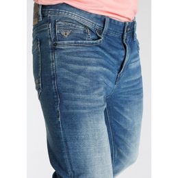 PME-Legend PME LEGEND Damen Slim-fit-Jeans "Tailwheel PTR140", blau, Gr. 34, Denim/Jeans, Obermaterial: 79% Baumwolle, 20% Polyester, 1% Elasthan, Jeans