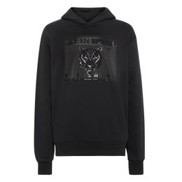 Plein Sport Jungen Sweatshirt "Tiger", schwarz, Gr. XS, Obermaterial: 88% Baumwolle, 12% Polyester, Sweatshirts