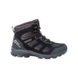 Jack Wolfskin Herren Wanderschuh "VOJO 3 TEXAPORE MID M", Gr. 8, schwarz, Main Material 100% Leather Second Material 100% Polyamide Lining Sole 100%