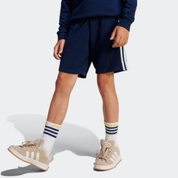 Jungen Shorts "SHORTS", blau, Gr. 176, adidas originals, Obermaterial: 70% Baumwolle, 30% Polyester, Hosen