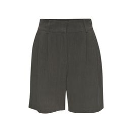 Lascana Damen Bermudas "aus sommerlichem Leinen-Mix", gr&uuml;n, Gr. 42, unifarben, Web, Obermaterial: 85% Viskose, 15% Leinen, Hosen, mit modischen