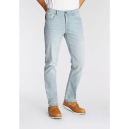AJC Herren Straight-Jeans, blau, Gr. 30, unifarben, Denim/Jeans, Obermaterial: 98% Baumwolle, 2% Elasthan, Jeans, gerade geschnitten,