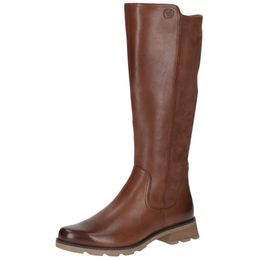 Caprice Damen Stiefel "Caprice Stiefel Leder/Textil", Gr. 37, braun, Leder, Textil, Schuhe