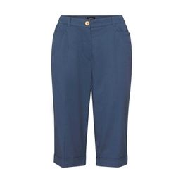 GOLDNER Damen 7/8-Hose "Kurzgr&ouml;&szlig;e Bermuda-Baumwollhose Carla", blau, Gr. 19, Obermaterial: 97% Baumwolle CO (CMIA). 3% Elasthan EL., Hosen