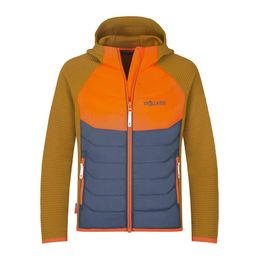 Trollkids Hybridjacke "Sirdal" in Hellbraun/ Blau - 43% | Gr&ouml;&szlig;e 128 | Kinderjacken