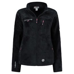 Geographical Norway Fleecejacke "Tamoureuse" in Schwarz - 63% | Gr&ouml;&szlig;e M | Damenjacken