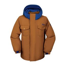 Peek U Ski-/ Snowboardjacke "Branton" in Hellbraun - 63% | Gr&ouml;&szlig;e 104 | Kinder-outdoor-jacken