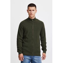 Blend Herren Strickjacke "Strickjacke BHCodford", gr&uuml;n, Gr. XL, Obermaterial: 100% Baumwolle CO., Strickjacken