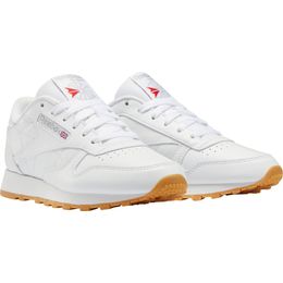 Reebok CLASSIC Damen Sneaker "Classic Leather", Gr. 38,5, wei&szlig;, Synthetik, Schuhe