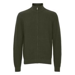 Blend Herren Strickjacke "Strickjacke BHCodford", gr&uuml;n, Gr. S, Obermaterial: 100% Baumwolle CO., Strickjacken