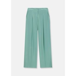 Madeleine Mode MADELEINE Damen Palazzohose "Hose Marlene-Hose in eleganter Weite", gr&uuml;n, Modern, Gr. 40, Obermaterial: 92% Polyester PES. 8% Elasthan EL., Hosen