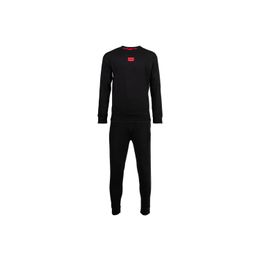 Hugo Herren Trainingshose "Trainingsanzug Galaxy Long Set"schwarz, Gr. XL, Obermaterial: 95% Baumwolle CO. 5% Elasthan EL., Hosen