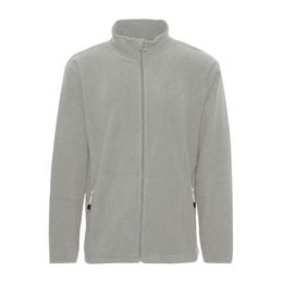 North Bend Herren Strickfleece-Pullover "Fleecejacke NBCocas", grau, Gr. XXXL, Obermaterial: 100% Polyester PES., Jacken