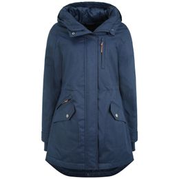 oxmo Damen Parka "Parka OXBella", blau, Casual, Gr. M, Obermaterial: 100% Polyester PES., M&auml;ntel