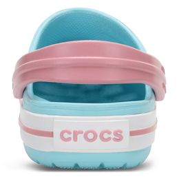 Crocs Kinder Clog "Crocband Clog", Gr. 24, wei&szlig;, Croslite , kontrastfarbene Details, Schuhe, Sandale, Sommerschuh, Badeschuh mit L&uuml;ftungs&ouml;ffnungen