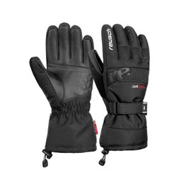 Reusch Damen Skihandschuhe "Connor R-TEX XT", schwarz, Gr. 8, unifarben, 92% Polyester, 8% Lederimitat, Handschuhe, in sportlichem Design