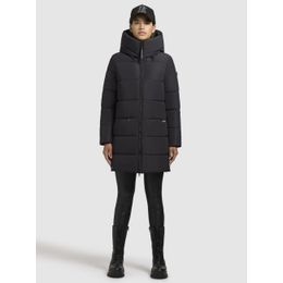 Khujo Damen Steppmantel "PHIA", grau, Gr. M, unifarben, 100% Polyester, M&auml;ntel