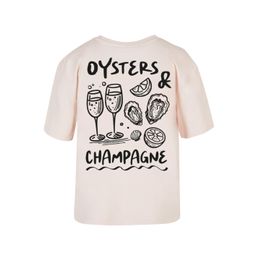 F4NT4STIC Damen T-Shirt "Oysters And Champagne Summer", pink, Gr. M, Obermaterial: 100% Baumwolle, Shirts, Premium Qualit&auml;t