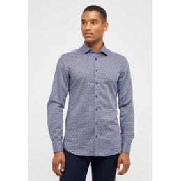 Eterna Herren Langarmhemd "SLIM FIT", blau, Gr. 39, Twill, 100% cotton, Hemden, NON IRON (b&uuml;gelfrei)