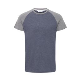 !Solid SOLID Herren Rundhalsshirt "Rundhalsshirt SDBastian", blau, Gr. XXL, Obermaterial: 60% Baumwolle CO. 40% Polyester PES., Shirts