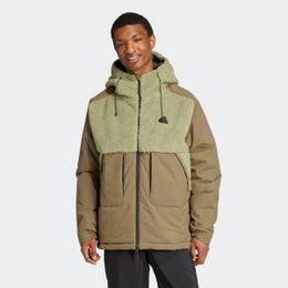 Herren Winterjacke "CITY ESCAP J", gr&uuml;n, Gr. XXL, adidas Sportswear, Obermaterial: 100% Polyamid, Jacken