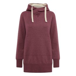 oxmo Damen Kapuzenpullover "Hoodie OXJenny", rot, Gr. S, Obermaterial: 60% Baumwolle CO. 40% Polyester PES., Sweatshirts