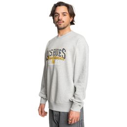 DC Shoes Herren Sweatshirt "Tailgate", grau, Gr. L, Obermaterial: 55% Baumwolle, 25% Baumwolle, 20% Polyester., Sweatshirts
