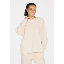 ENDURANCE ATHLECIA ATHLECIA Damen Sweatshirt "Gidon", grau, Gr. 34, unifarben, 100% Baumwolle, Sweatshirts, mit entspanntem Loose Fit