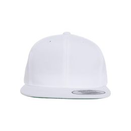 Flexfit Jungen Flex Cap "Flexfit Snapback Pro-Style Twill Snapback Youth Cap"wei&szlig;, Gr. 1, unifarben, 60% Baumwolle, 40% Polyester, Caps