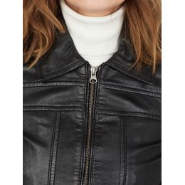JCC Damen Blouson "2999101-2", schwarz, Gr. XXL, Obermaterial: 100% Leder; Futter: 100% Polyester, Jacken