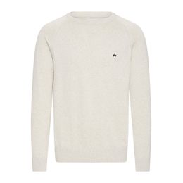 Kronstadt Herren Strickfleece-Pullover "Strickpullover KSEmil", grau, Gr. XXL, Obermaterial: 100% Baumwolle CO., Pullover
