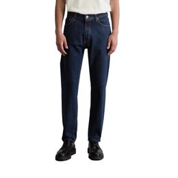 Marc O'Polo MARC O'POLO Herren Tapered-fit-Jeans "made with CIRCULOSE", blau, Gr. 29, unifarben, Obermaterial: 79% Baumwolle, 20% Viskose, 1% Elasthan, Jeans