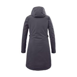Killtec Damen Parka "KOW 165 WMN PRK", silber, Gr. 46, Obermaterial: 100% Polyester.Futter: 100% Polyester.F&uuml;llung: 100% Polyester, Jacken, Wasser-