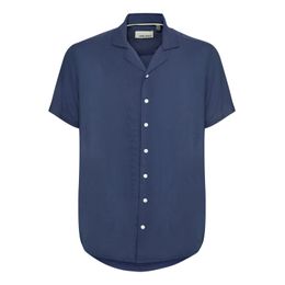 Blend Herren Kurzarmshirt "Kurzarmhemd BHShirt", blau, Gr. M, Obermaterial: 100% Viskose CV., Hemden