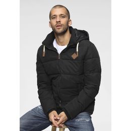 Bruno Banani Herren Steppjacke, schwarz, Gr. XL, Obermaterial: 100% Polyester. Futter: 100% Polyester. Wattierung: 100% Polyester, Jacken, leicht,