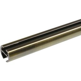 Innenlaufprofil Liedeco, L:240cm &Oslash;:1,6cm, gold, Gardinenstangenhalterungen, 1-l&auml;ufig im Fixma&szlig; &Oslash; 16 mm