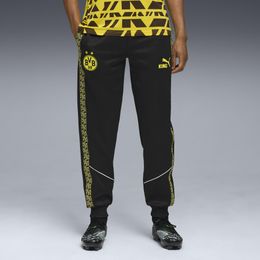 Puma Sporthose "Borussia Dortmund KING Anthem Hose Herren", schwarz, Gr. S, Obermaterial: 37% Baumwolle, 63% Polyester. Taschenfutter: 100%