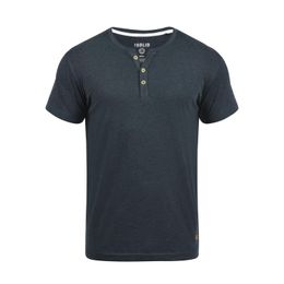 !Solid SOLID Herren Rundhalsshirt "Rundhalsshirt SDVolker", blau, Gr. L, Obermaterial: 60% Baumwolle CO. 40% Polyester PES., Shirts