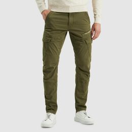 PME-Legend PME LEGEND Herren Cargohose "Nordrop Stretch Twill", grün, Gr. 36, unifarben, Twill, Obermaterial: 97% Baumwolle, 3% Elasthan, Hosen, mit Logo