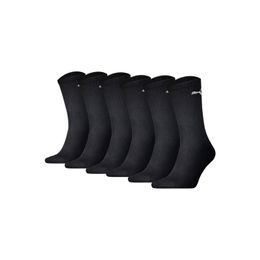 Puma Herren Kurzsocken "Socken 6er Pack", Gr. 35, schwarz, Obermaterial: 74% Baumwolle CO. 21% Polyester PES. 3% Polyamid PA. 2% Elasthan EL., Socken